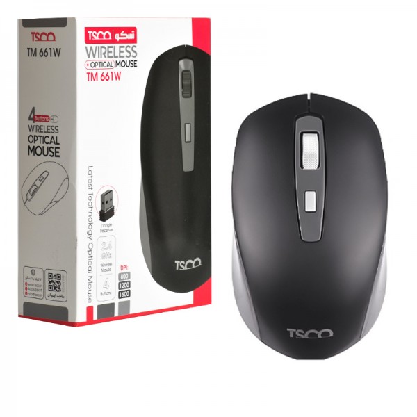 خرید عمده موس بی سیم تسکو (TSCO) مدل TM661W