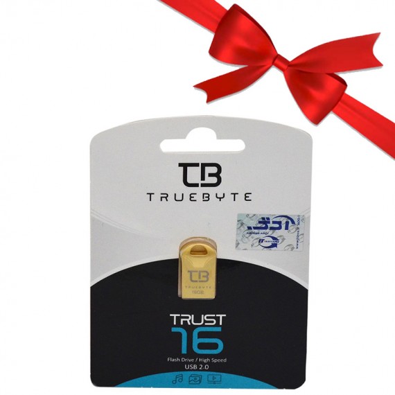 فروش عمده بسته 1+10 فلش تروبایت (TRUEBYTE) مدل 16GB TRUST (یک عدد هدیه)