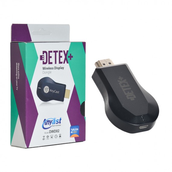 فروش عمده دانگل HDMI به Wifi دیتکس پلاس (+DETEX) مدل DWD02