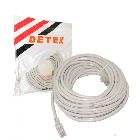 کابل شبکه Cat6 پچ کرد 10 متری Detex