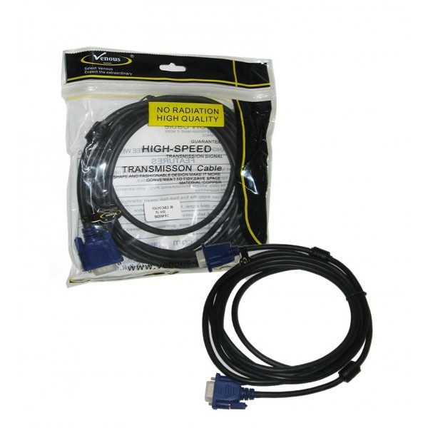 خرید عمده کابل VGA طول 3 متر Venous مدل PV-K103