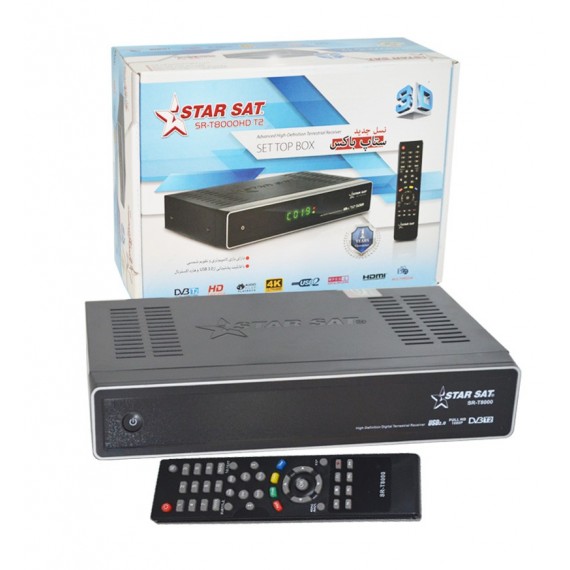 فروش عمده گیرنده دیجیتال استارست مدل SR-T8000HD T2