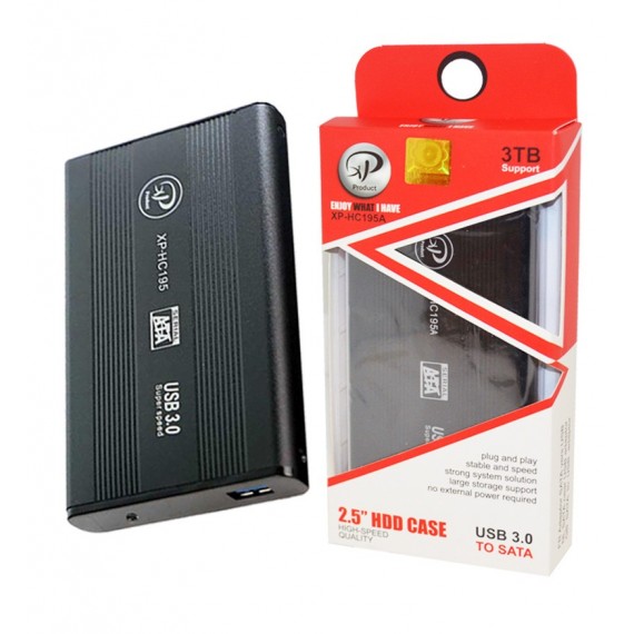 باکس هارد لپ تاپ 2.5 اینچی USB3.0 مدل Xp HC-195