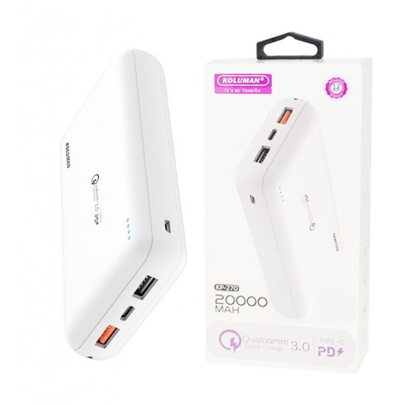 پاور بانک Koluman مدل KP-270 20000mAh PD