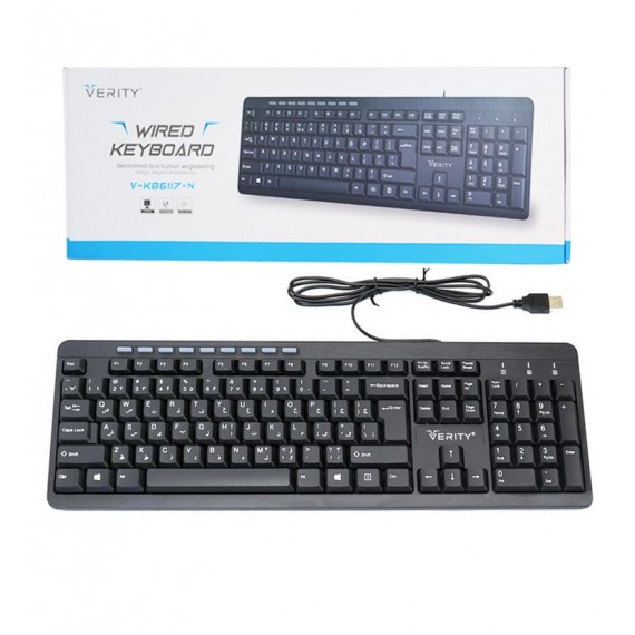 فروش عمده کیبورد وریتی مدل V-KB6117