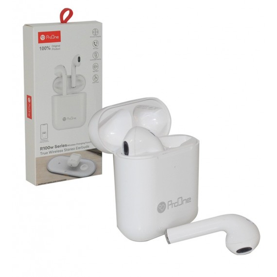 قیمت خریدعمده هندزفری بلوتوث دو تایی ProOne R100W