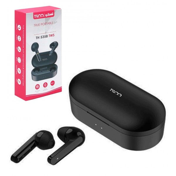 فروشگاه آنلاین هندزفری بلوتوث TSCO مدل TH5358 TWS خرید عمده تسکو