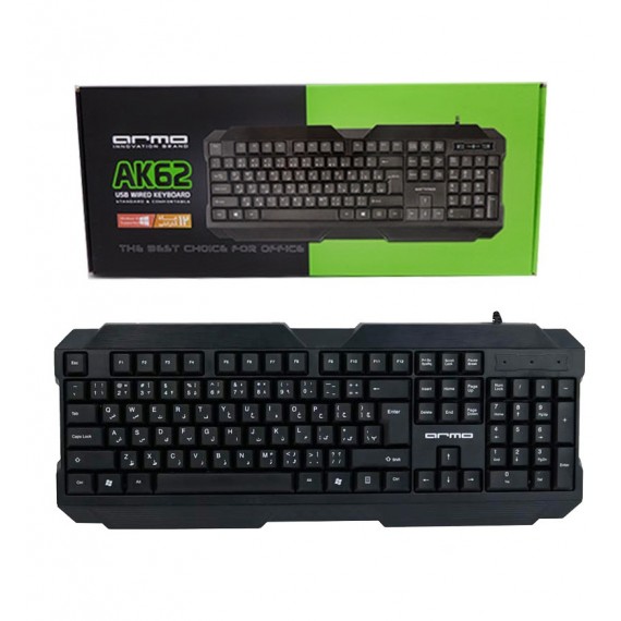 فروش عمده کیبورد سیمی آرمو (ARMO) مدل AK62