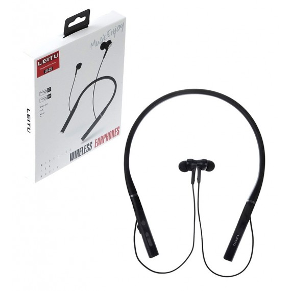 مشخصات قیمت فروش هندزفری بلوتوث رم خور پشت گردنی لیتو (LEITU) مدل LB-05