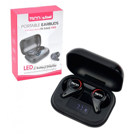 فروش اینترنتی هندزفری بلوتوث تسکو (TSCO) مدل TH 5362 TWS