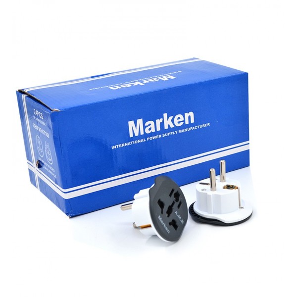 خرید اینترنتی بسته 24 عددی تبدیل 3 به 2 برق چند کاره Marken مدل KT168