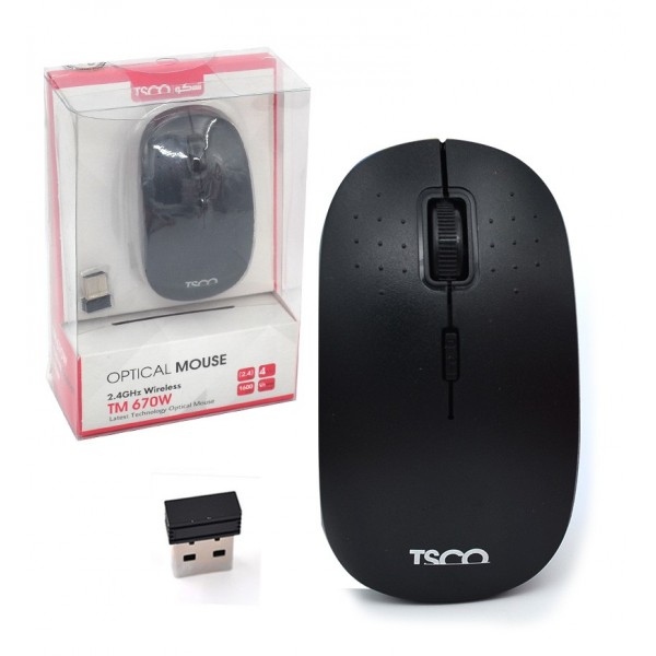 خرید عمده موس بی سیم تسکو (TSCO) مدل TM 670W