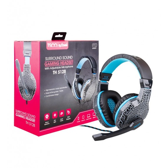 فروش هدست گیمینگ تسکو (TSCO) مدل TH5128