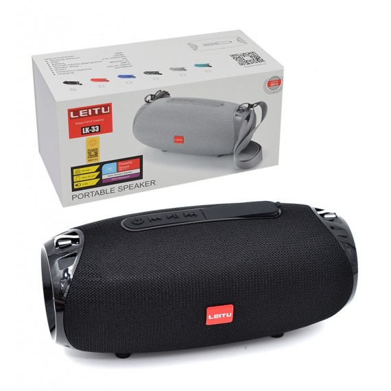 فروش اینترنتی اسپیکر بلوتوث رم و فلش خور لیتو (LEITU) مدل LK-33