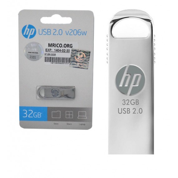 خرید عمده فلش HP مدل 32GB USB 2.0 v206w