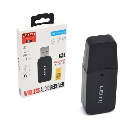 فروش اینترنتی گیرنده و فرستنده بلوتوث صدا لیتو (LEITU) مدل LU-2