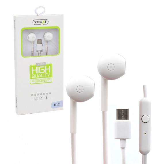 خرید عمده هندزفری سیمی سوکت تایپ سی XOOXI مدل K1C