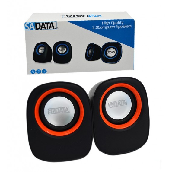 خرید عمده اسپیکر لپ تاپی 2 تکه سادیتا (SADATA) مدل SD-05