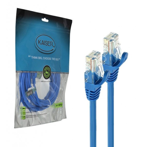 فروش عمده کابل شبکه CAT5 پچ کرد 2 متری KAISER