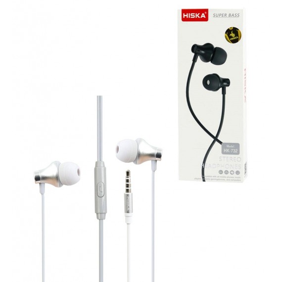 خرید اینترنتی هندزفری سیمی هیسکا (HISKA) مدل HK-732