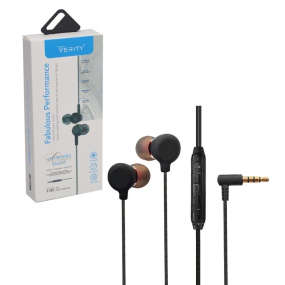 فروش عمده هندزفری سیمی وریتی (VERITY) مدل V-E93