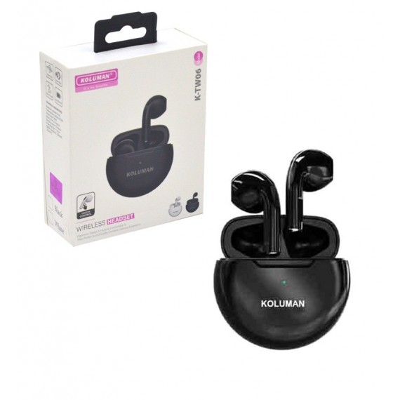خرید عمده هندزفری بلوتوث کلومن (KOLUMAN) مدل K-TW06