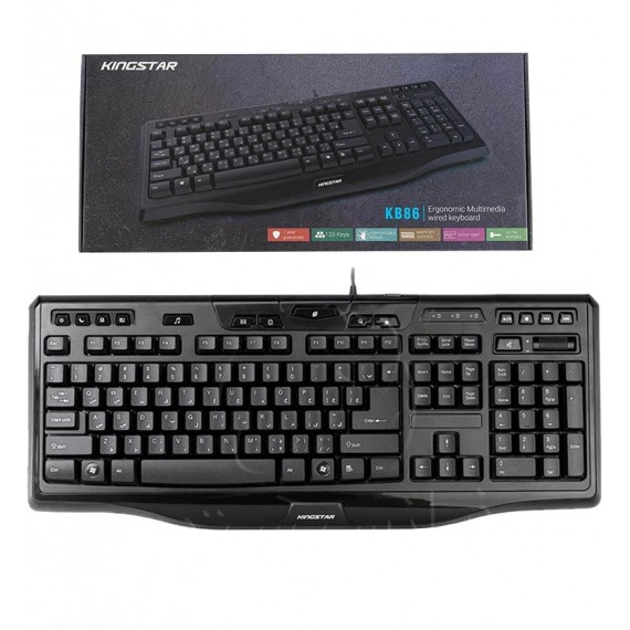 خرید اینترنتی کیبورد کینگ استار (KingStar) مدل KB86