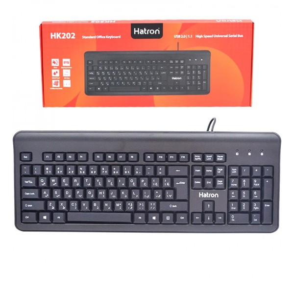 فروش عمده کیبورد هترون (Hatron) مدل HK202