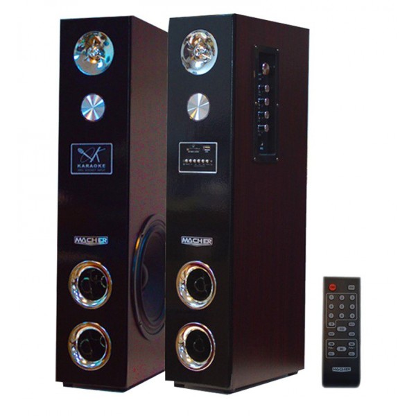 فروش آنلاین اسپیکر 2 تکه رم و فلش خور مچر (MACHER) مدل MR-2420