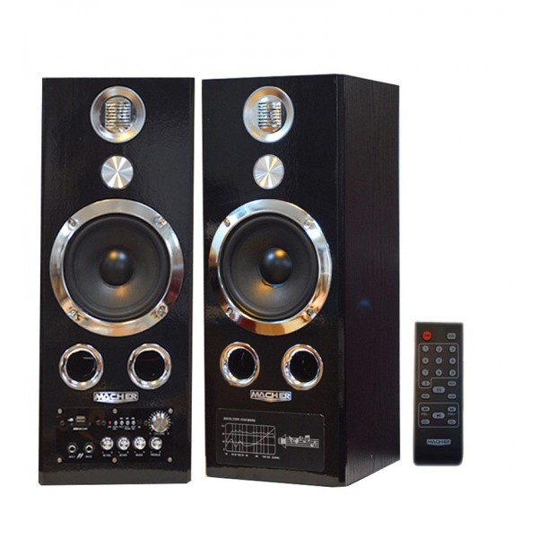 خرید اینترنتی اسپیکر 2 تکه بلوتوثی رم و فلش خور مچر (MACHER) مدل MR-2410