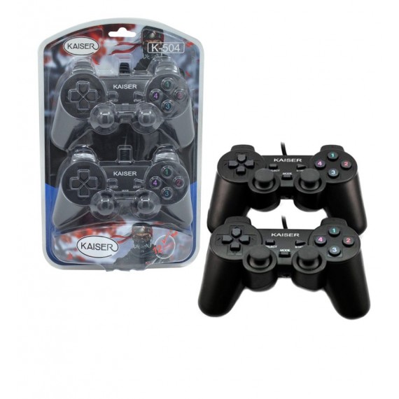 خرید عمده دسته بازی دوبل ساده کایزر (KAISER) مدل K-504