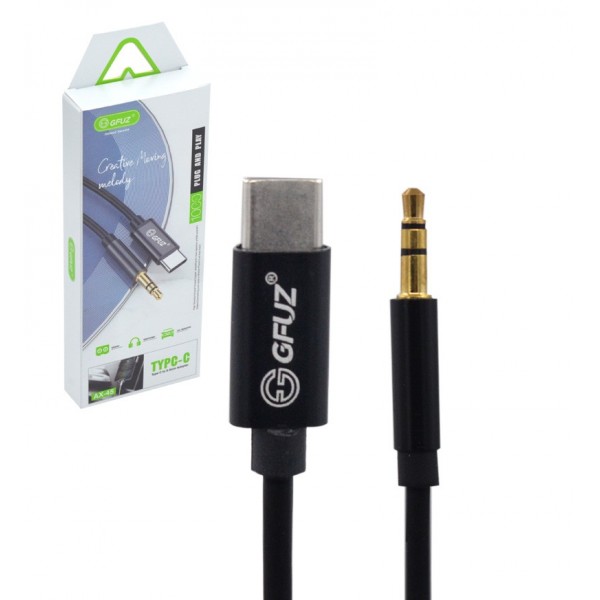خرید عمده کابل 1 به 1 صدا (AUX) طول 1 متر GFUZ مدل AX-45