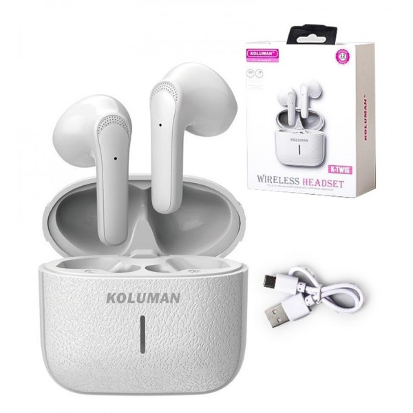 خرید عمده هندزفری بلوتوث کلومن (KOLUMAN) مدل K-TW16