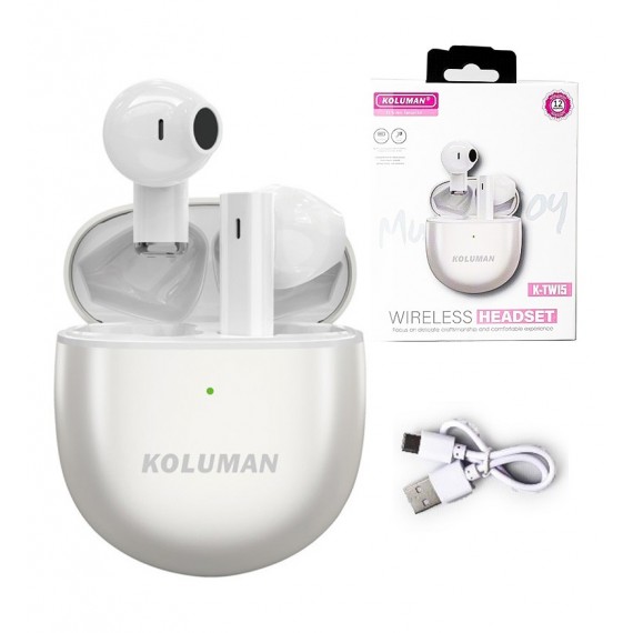 خرید عمده هندزفری بلوتوث کلومن (KOLUMAN) مدل K-TW15