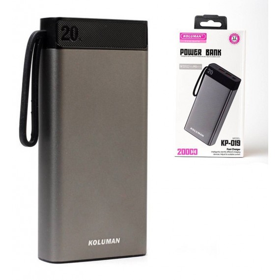 خرید عمده پاور بانک کلومن (Koluman) مدل KP-019 20000mAh