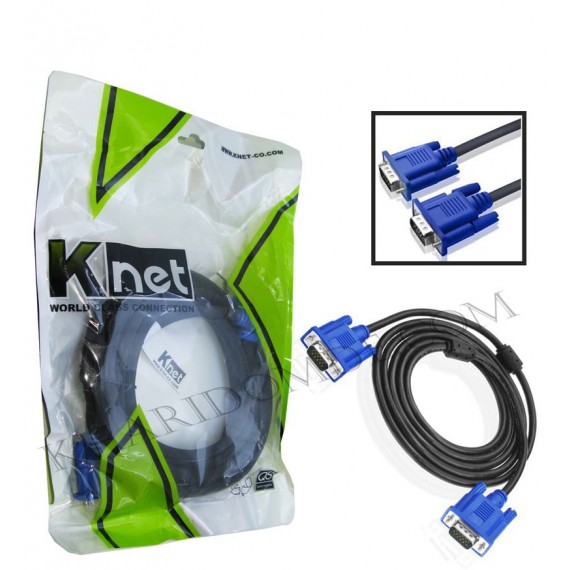 کابل 3 متری Knet VGA