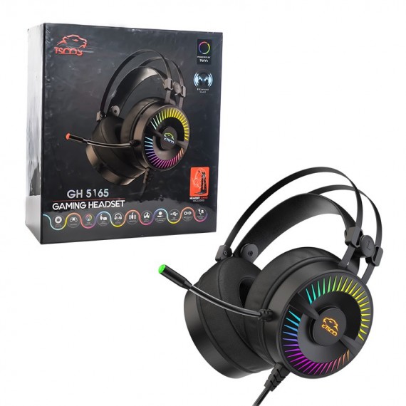 فروش عمده هدست گیمینگ سیم دار تسکو (TSCO) مدل GH 5165