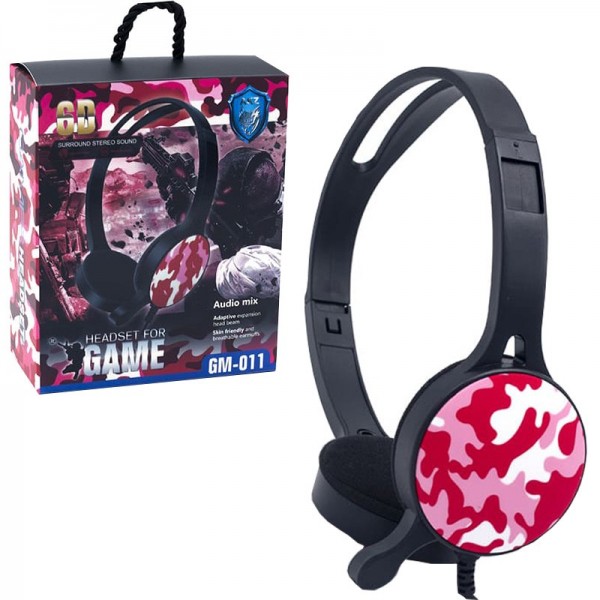 فروش عمده هدست گیمینگ سیم دار ای کی زد (AKZ) مدل GM-011