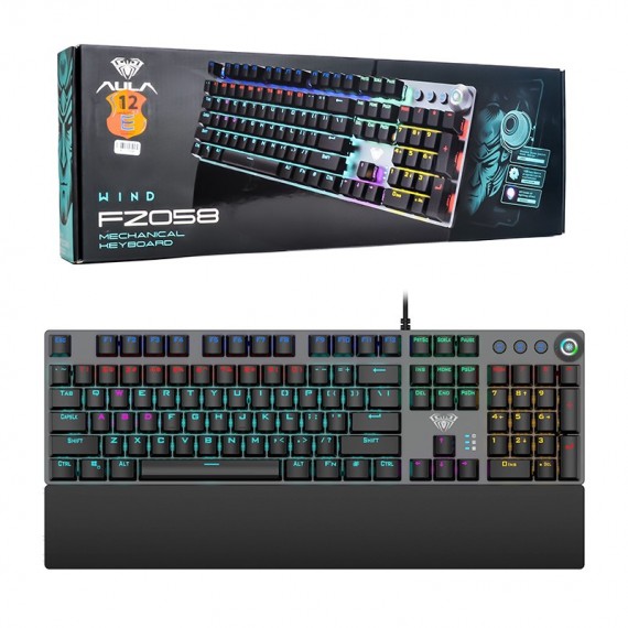 فروش عمده کیبورد گیم سیم دار آئولا (AULA) مدل F2058
