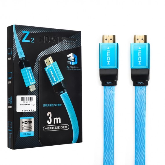 فروش عمده کابل HDMI 4K طول 3 متر Z2 مدل HD-3020