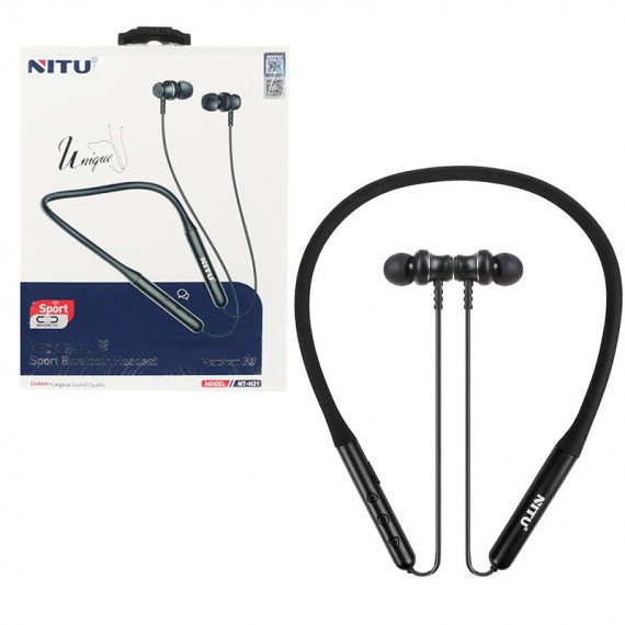 پخش عمده هندزفری بلوتوث پشت گردنی نیتو (NITU) مدل NT-H21