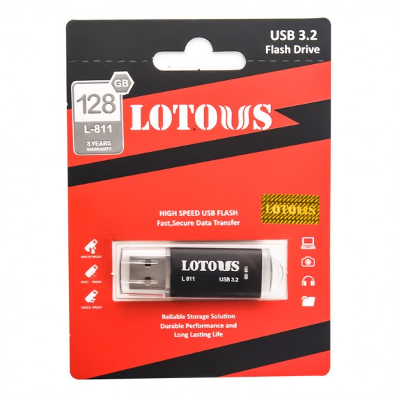 فروش عمده فلش لوتوس (LOTOUS) مدل 128GB L-811 USB 3.2