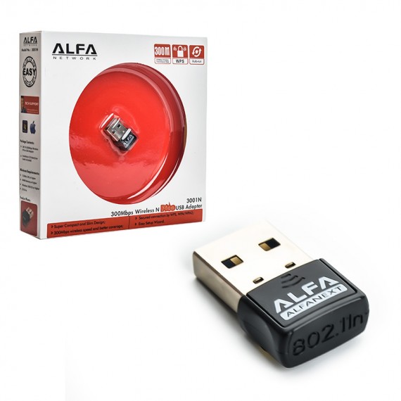 فروش عمده دانگل wifi شبکه USB آلفا (ALFA) مدل 3001N