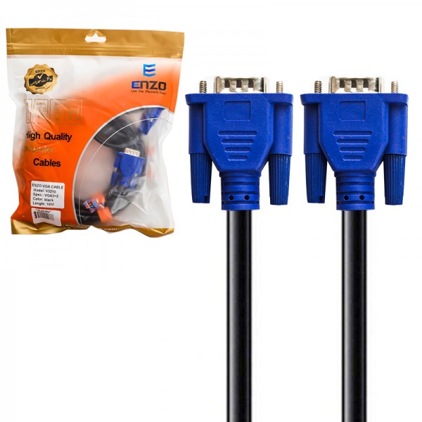 فروش عمده کابل (2+3) VGA انزو (ENZO) طول 10 متر مدل V3210