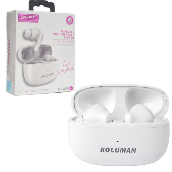 خرید عمده هندزفری بلوتوث کلومن (KOLUMAN) مدل K-TW19