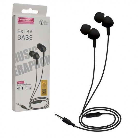 پخش عمده هندزفری سیمی (KOLUMAN) مدل KE-75