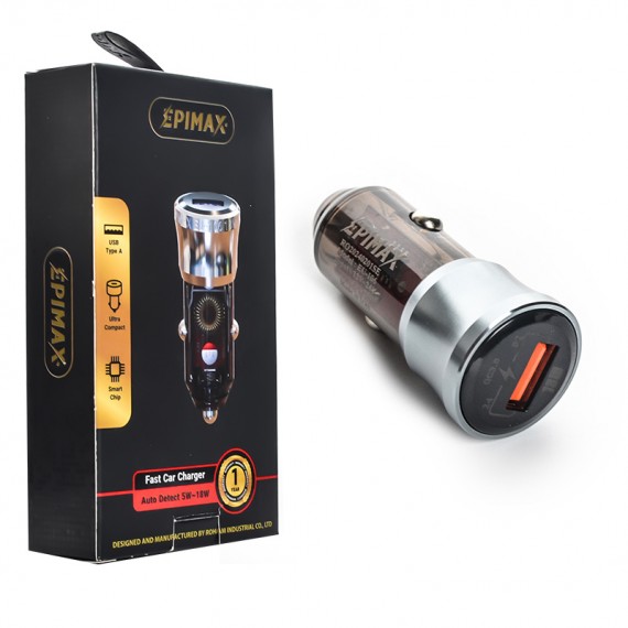 فروش عمده شارژر فندکی 18 وات اپیمکس (EPIMAX) مدل EU-106