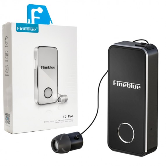فروش عمده هندزفری بلوتوث تک گوش جمع شونده فاین بلو (Fineblue) مدل F2 Pro