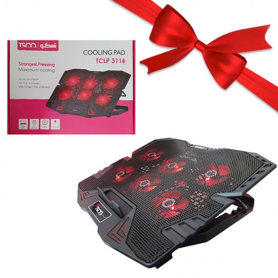 فروش عمده بسته 1+10 فن لپ تاپ تسکو (TSCO) مدل TCLP 3116 (یک عدد هدیه)