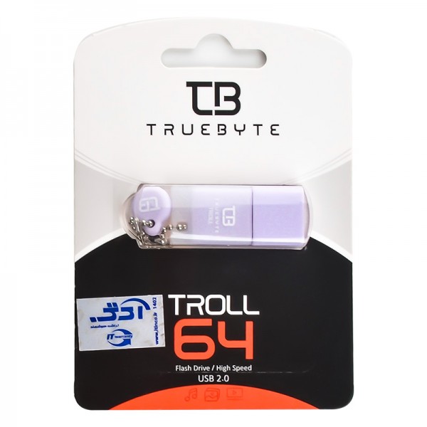 خرید عمده فلش تروبایت (TRUEBYTE) مدل 64GB TROLL